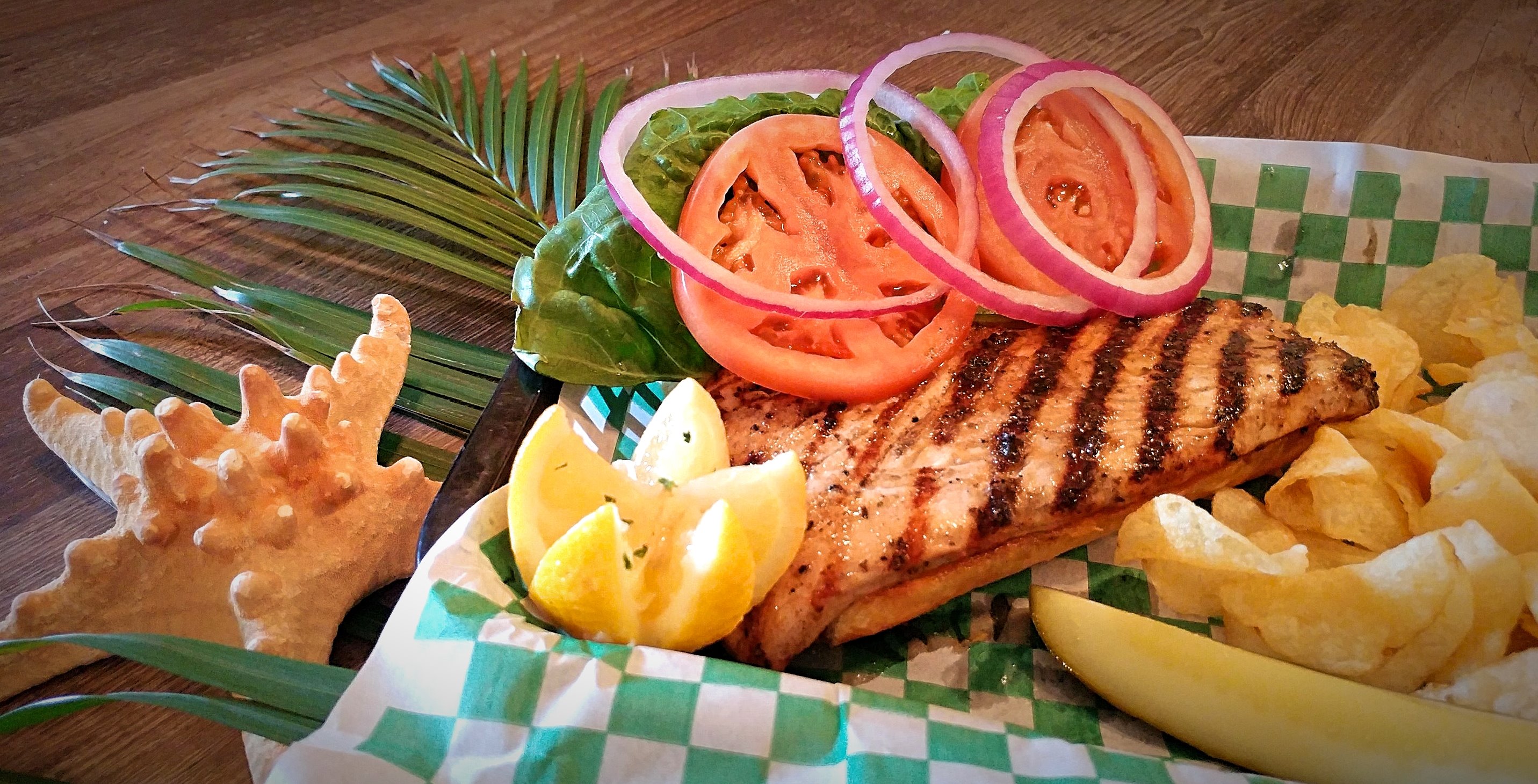 Grilled Mahi Sandwich – New England Eatery & Pub